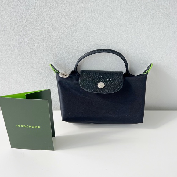 Longchamp | Bags | Nwt Longchamp Mini Le Pliage In Black Nylon And ...